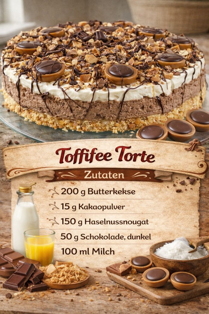 Unglaublich cremig & schokoladig – Toffifee Torte zum Verlieben | Brze ...
